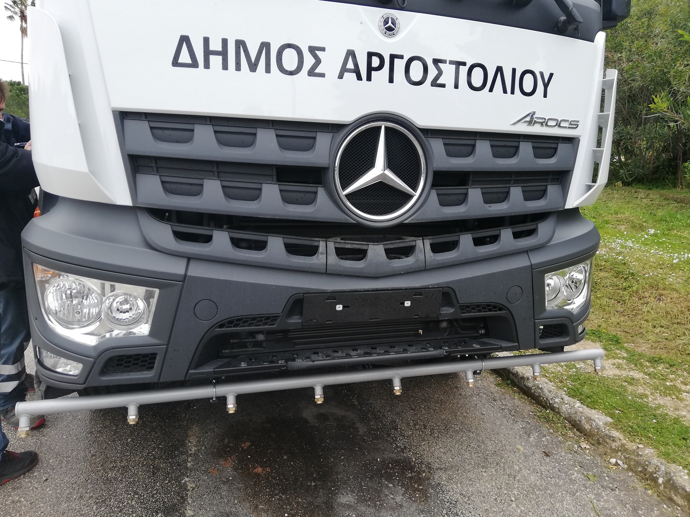 ΠΑΡΑΛΑΒΗ ΝΕΟΥ ΥΔΡΟΦΟΡΟΥ ΟΧΗΜΑΤΟΣ | Kefalonia News